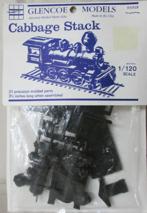 Glencoe 01018 G Cabbage Stack Locomotive Plastic Kit – Trainz