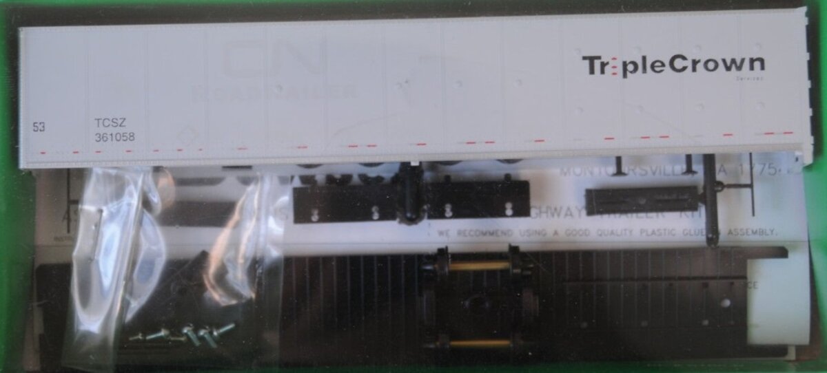 Bowser HO Triple Crown Roadrailer TCSZ # 361058 Kit – Trainz