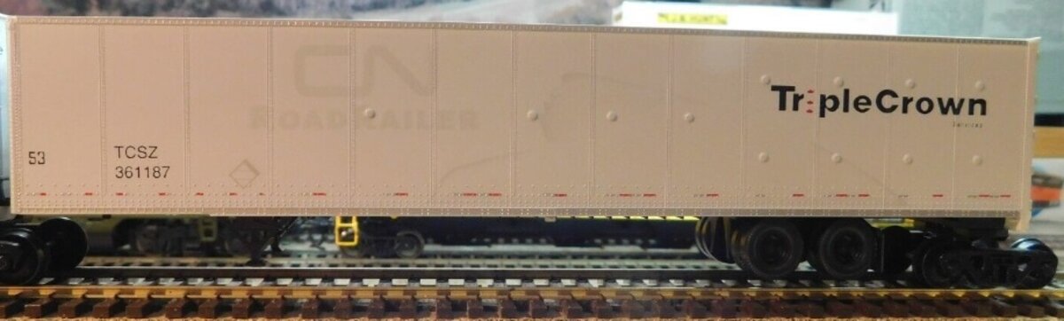 Bowser HO Triple Crown 53' Roadrailer TCS # 361187 Kit – Trainz