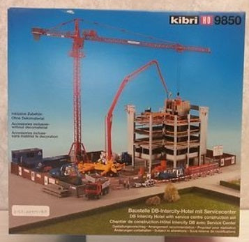 Kibri 9850 HO DB Intercity Hotel W/Service Centre Construction Set – Trainz