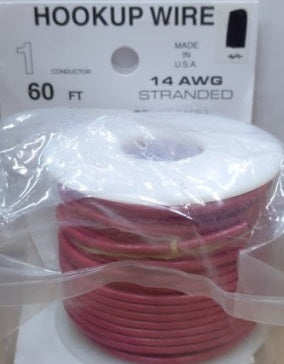 Wire Works H11441060 HO Red 60 Ft Hookup Wire 1 Conductor – Trainz