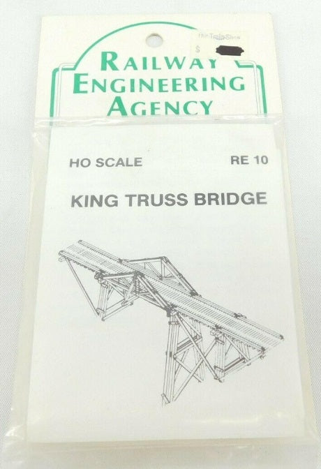 Railway Engineering RE10 HO King Trus Bridge Kit – Trainz