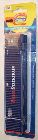 Athearn 2697 HO Pacer StackTrain 53'' Jindo Dry Box Container Ready To ...