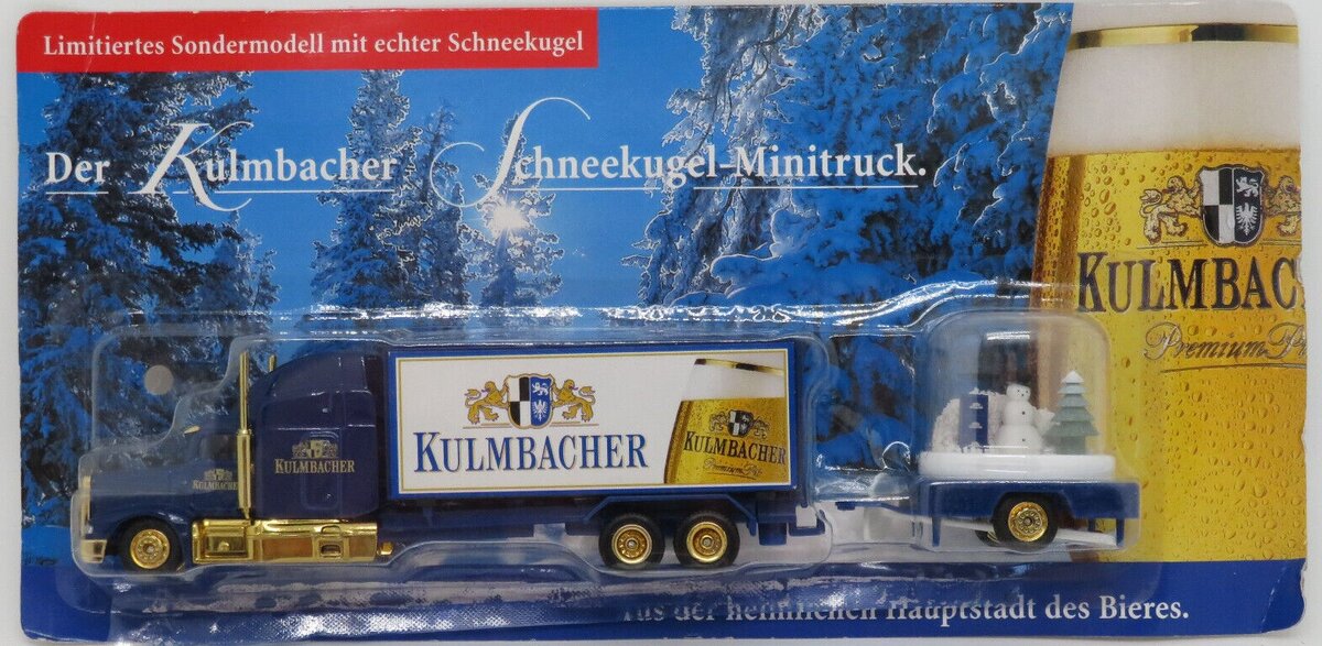 Grell Hummer 973 HO Kulmbacher German Beer Delivery Semi Truck – Trainz