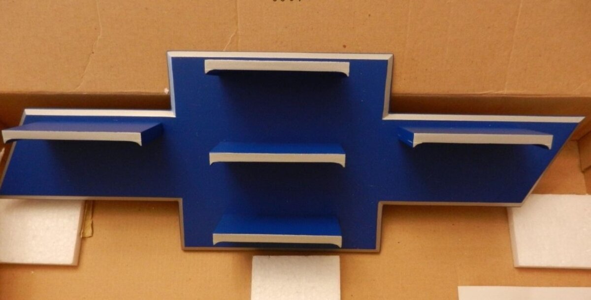 Matchbox RCC01-M O Blue Chevrolet Display Shelf/Stand 1950 – Trainz