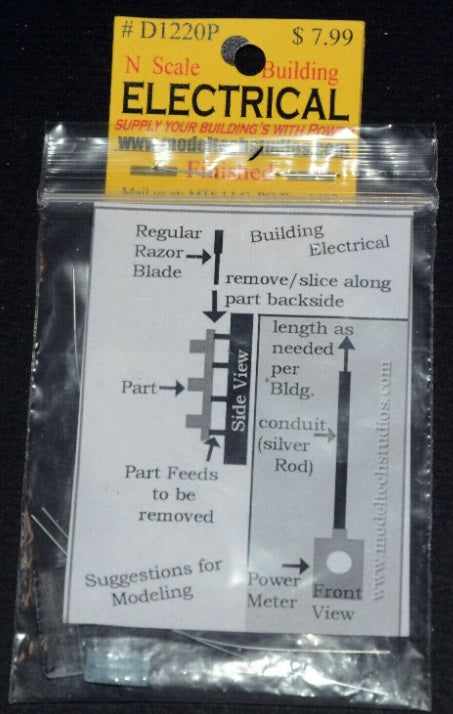 Model Tech Studios OD2276P O Electrical Supply Your Buildings W/Power – Trainz