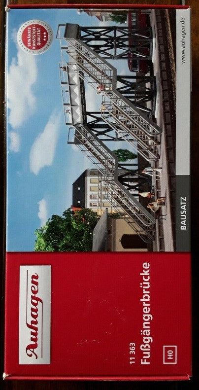 Auhagen 11 363 HO Pedestrian Bridge Building Kit – Trainz