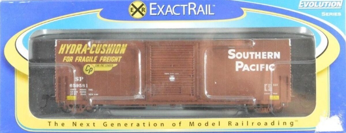 ExactRail EE-1001-15 HO SP PC&F 6033 Cu.Ft. Single Door Boxcar #659581 ...