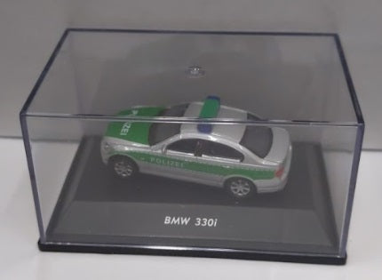 Welly Diecast 1:87 Polizei BMW 330i – Trainz