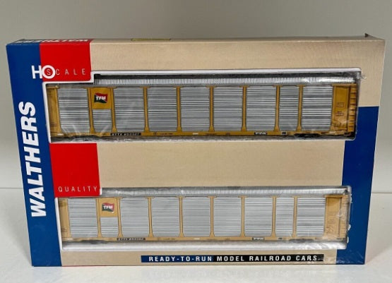 Walthers 932-24866 HO TFM Thrall 89' Tri-Level Auto-Carriers (Pack of ...