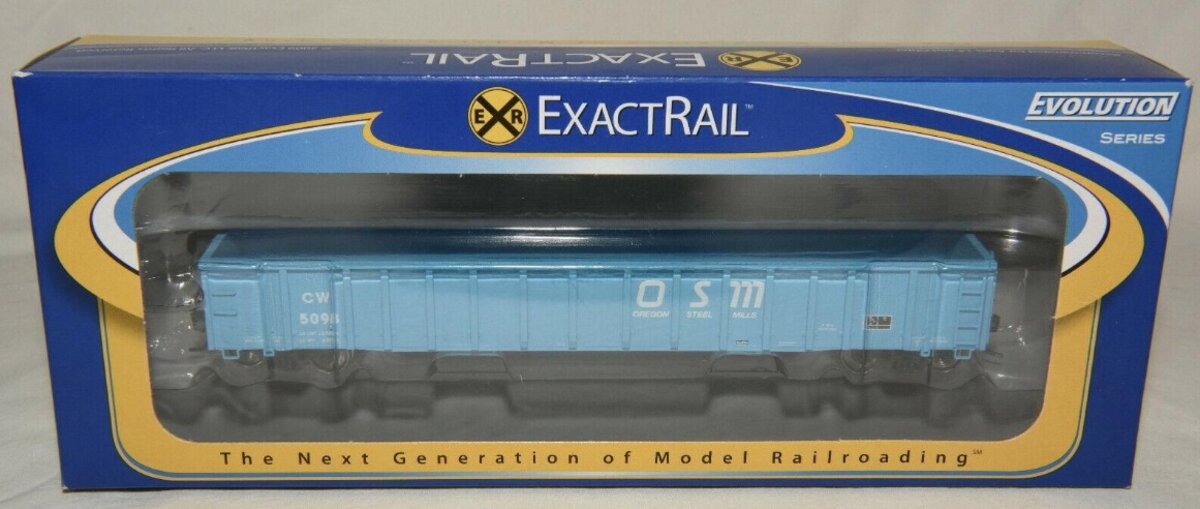 ExactRail EE-1103-6 HO Colorado & Wyoming Railway Thrall 2743 Gondola ...