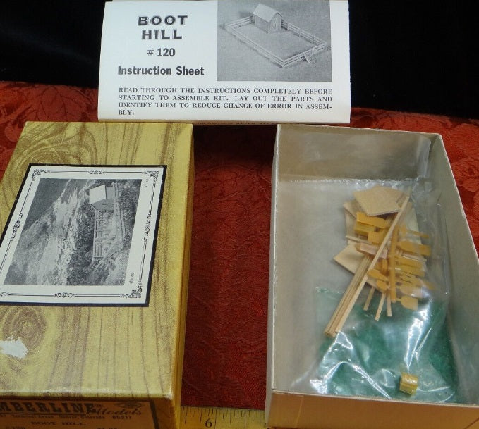 Timberline Models 120 HO Boot Hill Wood Kit – Trainz