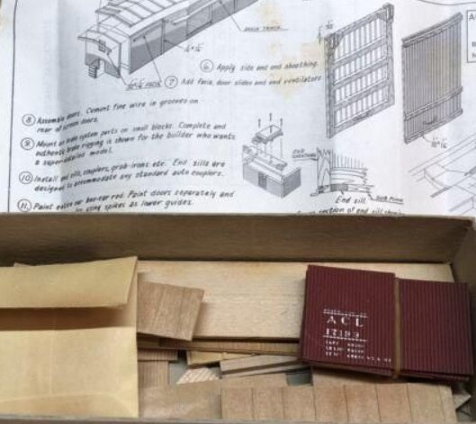 Ambroid K3 HO Watermelon Car Wood Kit – Trainz