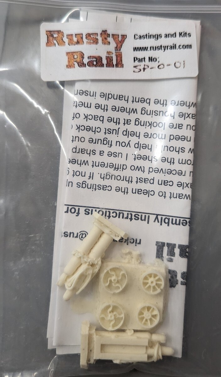 Rusty Rails SP-0-01 O Scale Craftsman Casting and Kits – Trainz