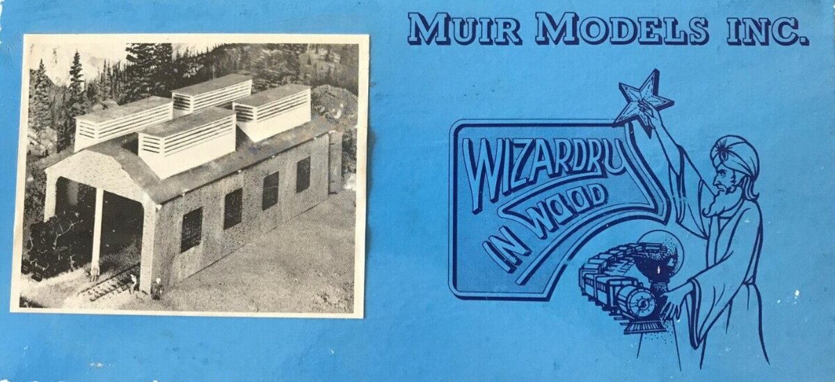 Muir Models 029 HO Two Stall Engine House Craftsman Kit – Trainz