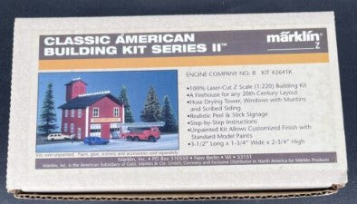 Marklin 2641K Z Classic American Series II Engine Company No.8 Buildin ...