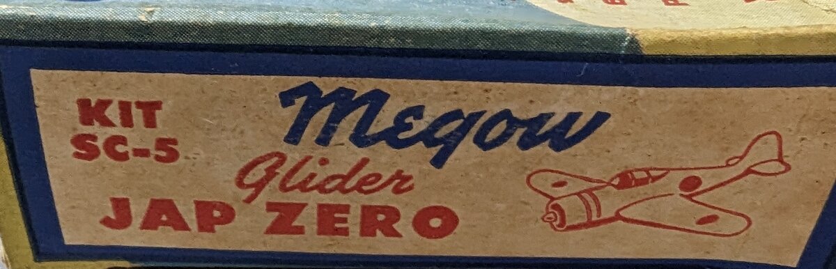 Megow SC-5 Jap Zero Three Purpose Glider Easy To Build Kit – Trainz