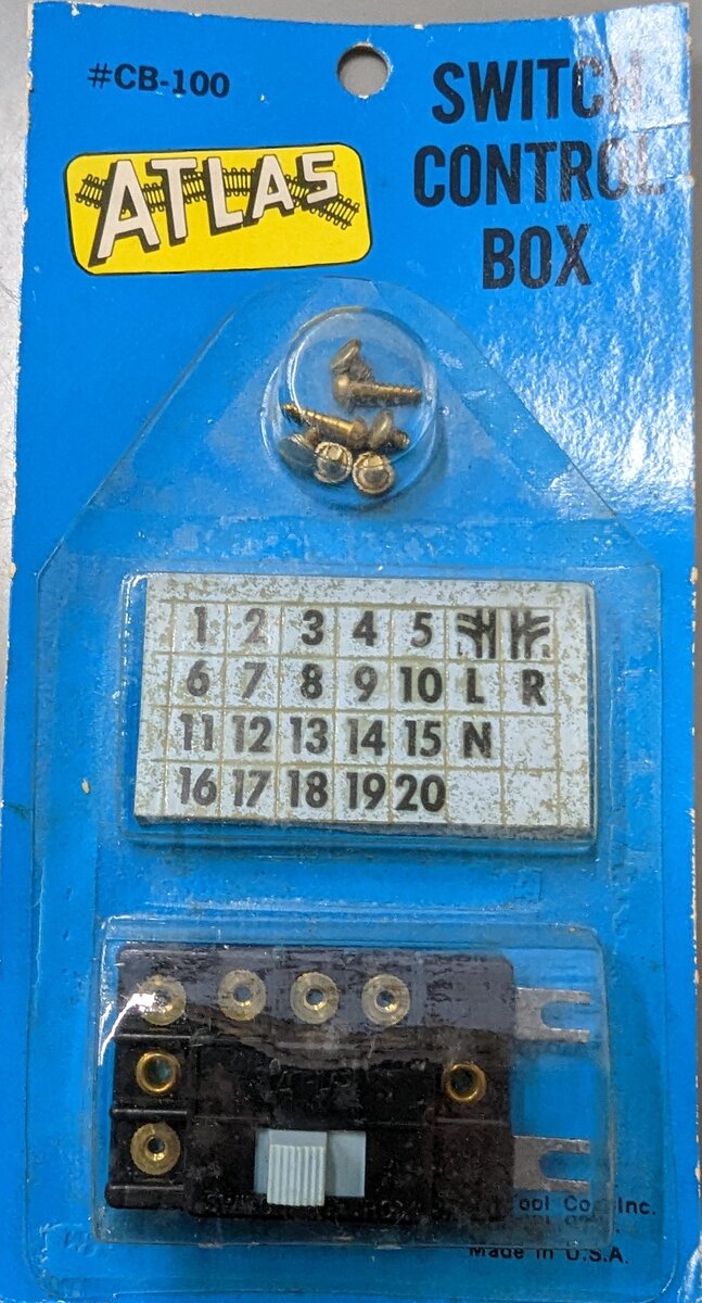 Atlas CB-100 Switch Control Box – Trainz
