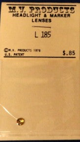 MV Products L185 HO Realistic Light Lenses for Models Clear – Trainz