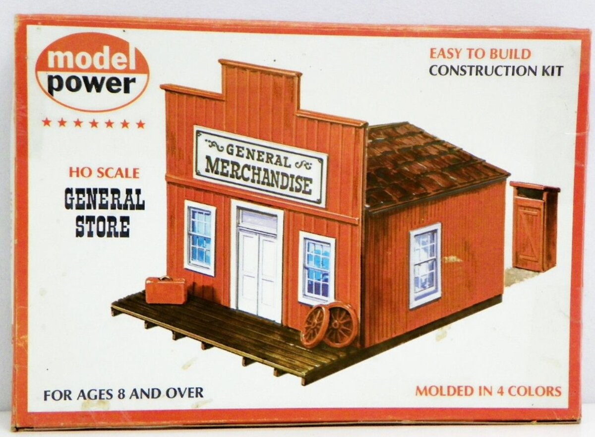 Model Power 401 HO General Store Building Kit – Trainz
