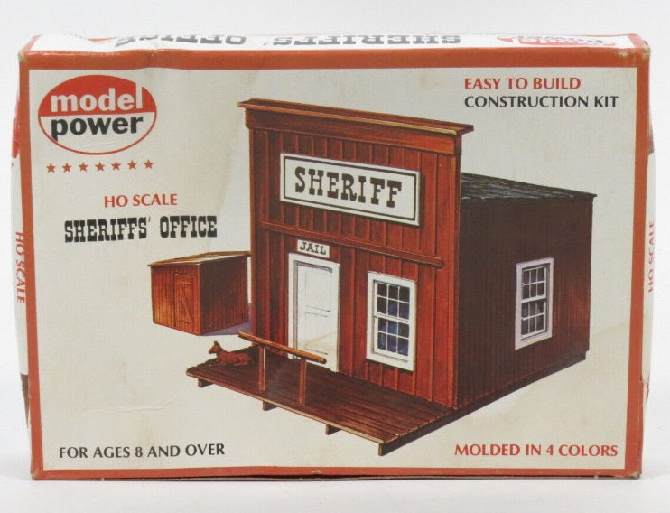 Model Power 403 HO Sheriff's Office Building Kit – Trainz