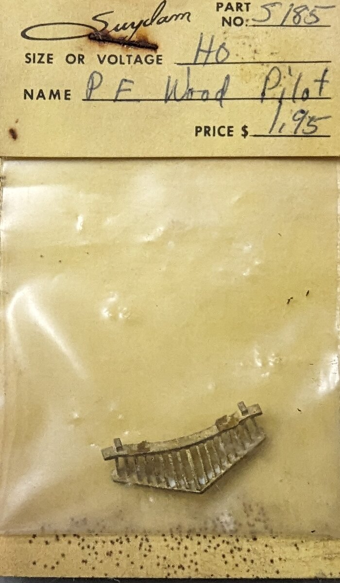 Suydam 5185 HO PE Wood Pilot Front Cow Catcher – Trainz