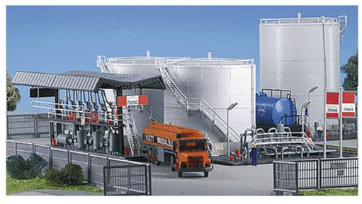 Kibri 9836 HO Distribution Fuel Depot Building Kit – Trainz
