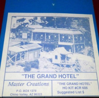 Master Creations CR606 HO The Grand Hotel Building Kit – Trainz