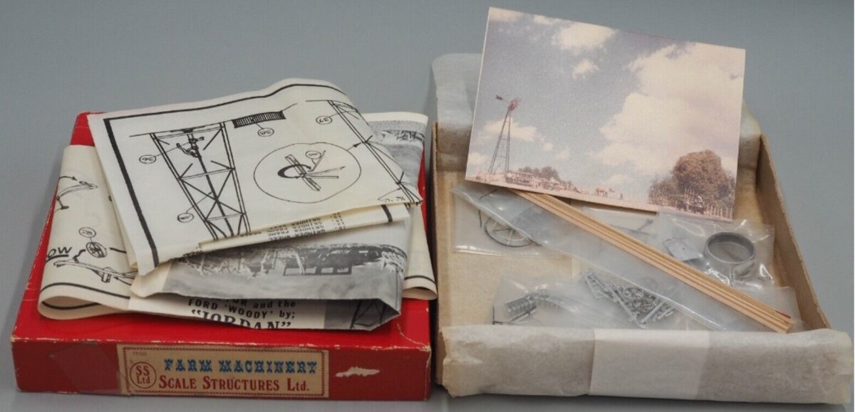 Scale Structures K156 HO Scale Farm Machinery Craftsman Kit – Trainz