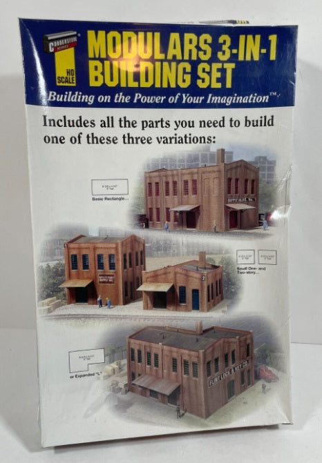 Walthers 933-3750 HO Modulars 3-In-1 Building Set Kit – Trainz