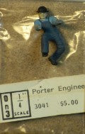 Grandt Line 3041 O Painted Engineer For Porter Figure – Trainz