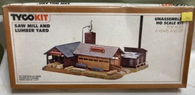 Tyco 7788 HO Saw Mill and Lumber Yard Easy to Assembly Kit – Trainz
