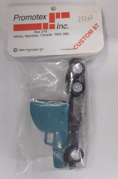 Promotex 25241 HO Custom 87 Turquoise Ford Aeromax Tandem Axle Tractor ...