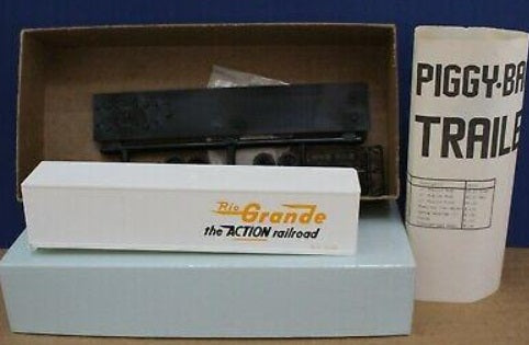 Front Range 4521 HO D&RG Rio Grande 45' TOFC Piggy Back Trailer Kit ...
