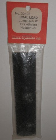 Model Dynamics 30408 HO Coal Load Lump Over 4" Fits Athearn Hopper Car ...