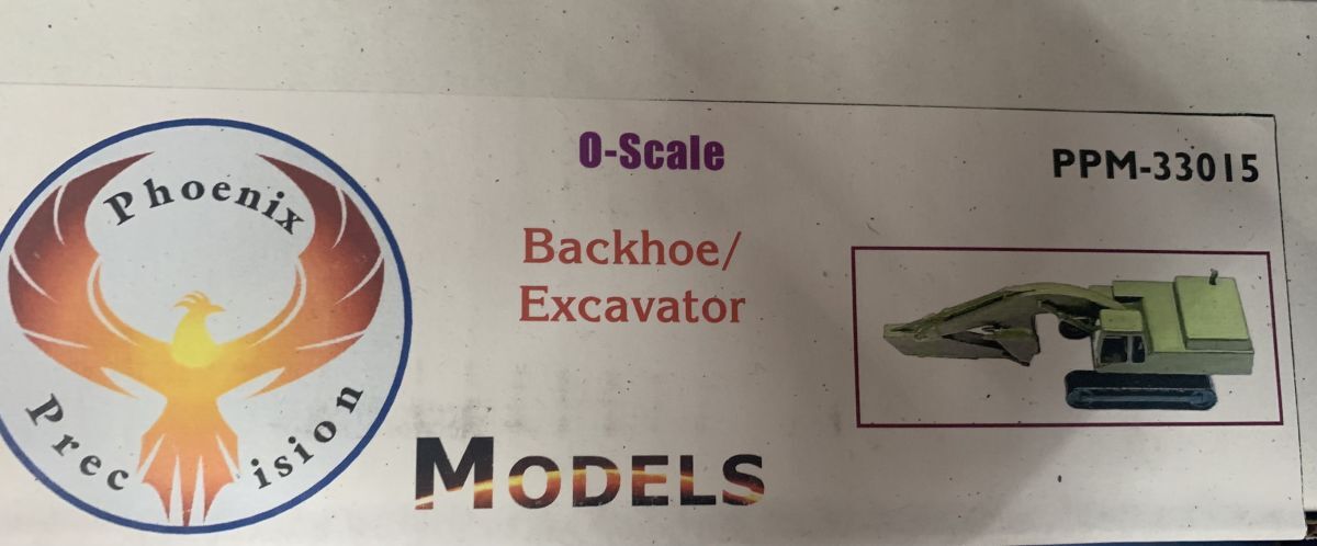 Phoenix Precision Models 33015 O Backhoe / Excavator – Trainz