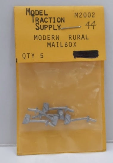 Model Traction Supply M2002 HO Metal Rural Mailbox (Pack of 5) – Trainz