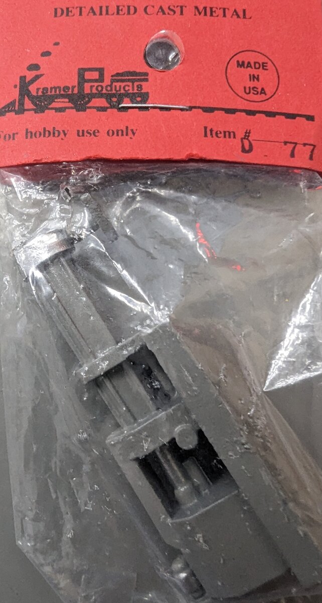 Kramer D77 HO Detailed Cast Metal Bar Machine – Trainz