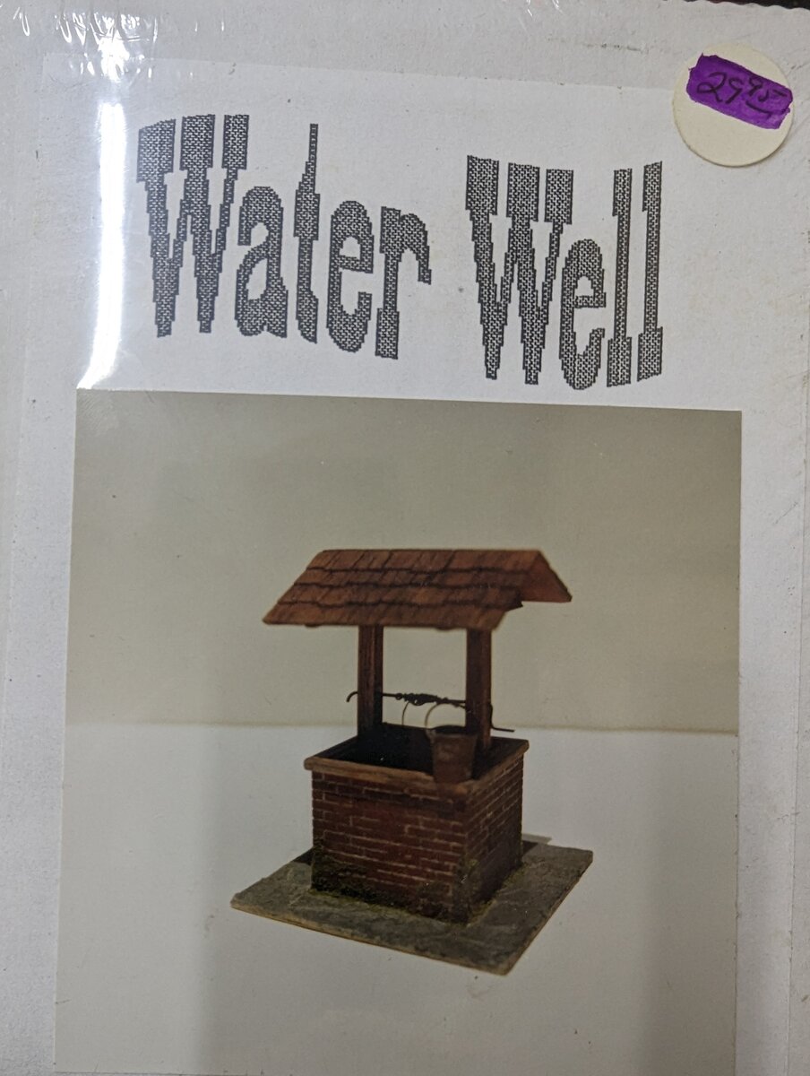 Muella Scale Models 2828 G Scale Water Well Building Kit – Trainz