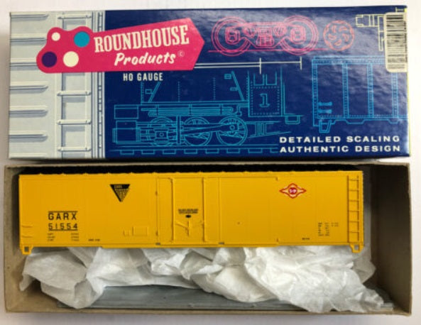 Roundhouse 1328 HO Texas & Pacific 50' GARX Boxcar Kit – Trainz