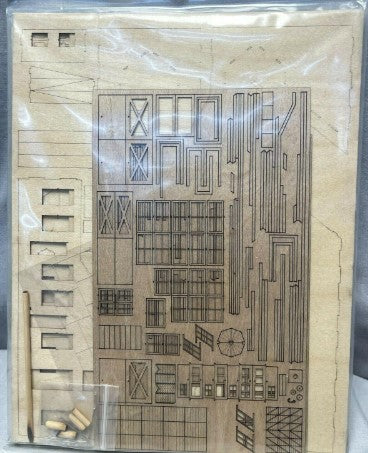 GC Laser Innovations FC120 HO Farmer's CO-OP Laser Cut Building Kit ...