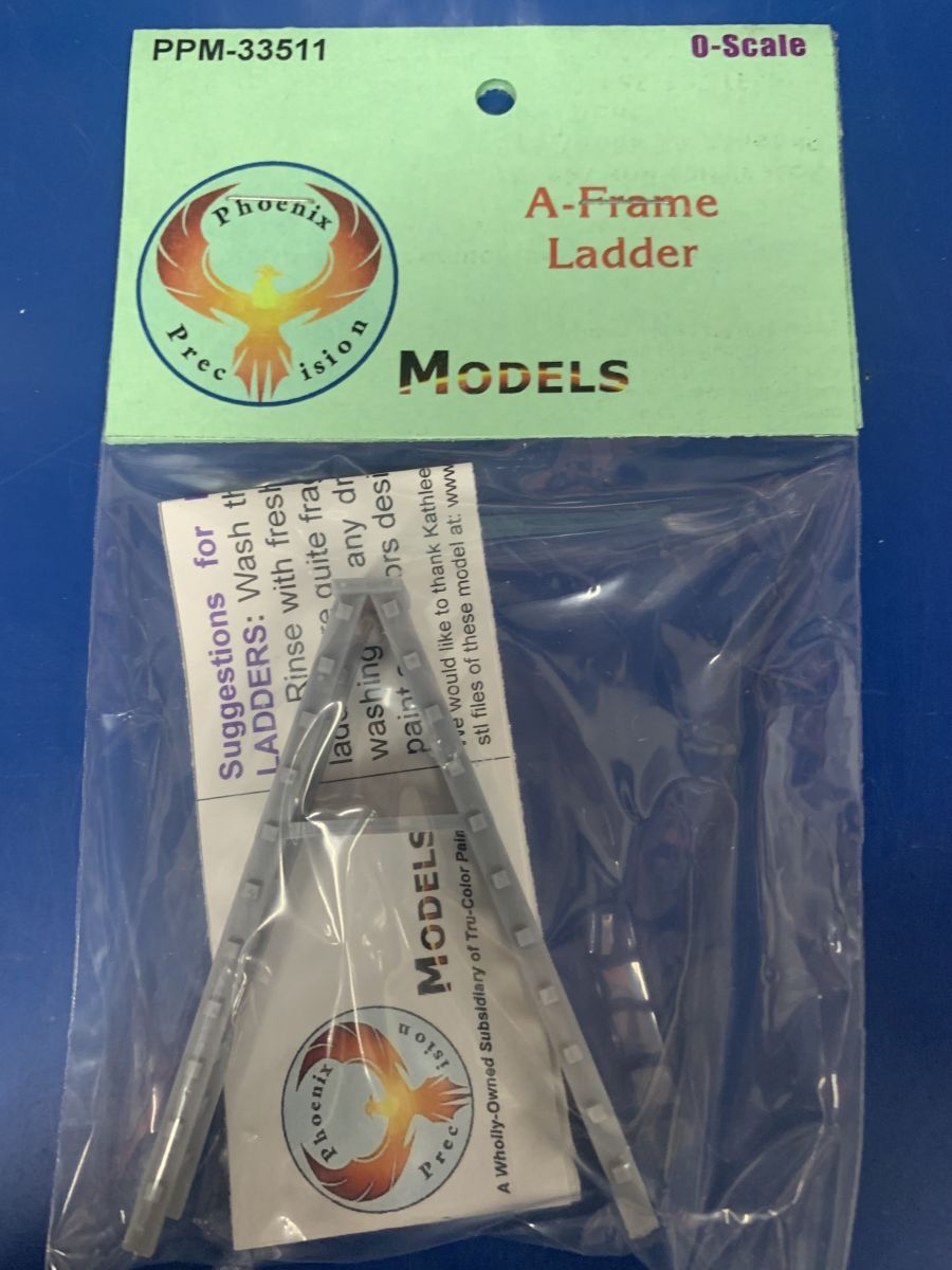 Phoenix Precision Models 33511 O A-Ladder 3D Printed Resin Kit – Trainz