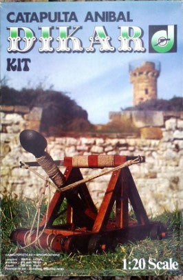 Dikar 340 1:20 Scale Hanibal Catapult: Catapulta Anibal Building Kit ...
