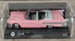 New-Ray 48709 1:43 1958 Pink w/White Interior Buick Convertible Car ...