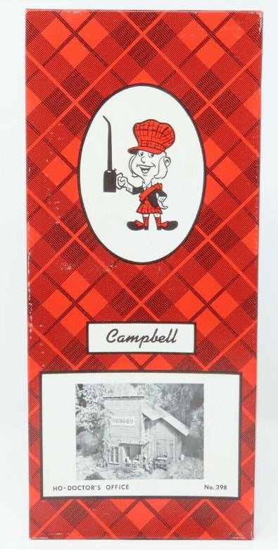 Campbell Scale Models 398-1595 HO Scale Doctor''''s Office Craftsman B ...