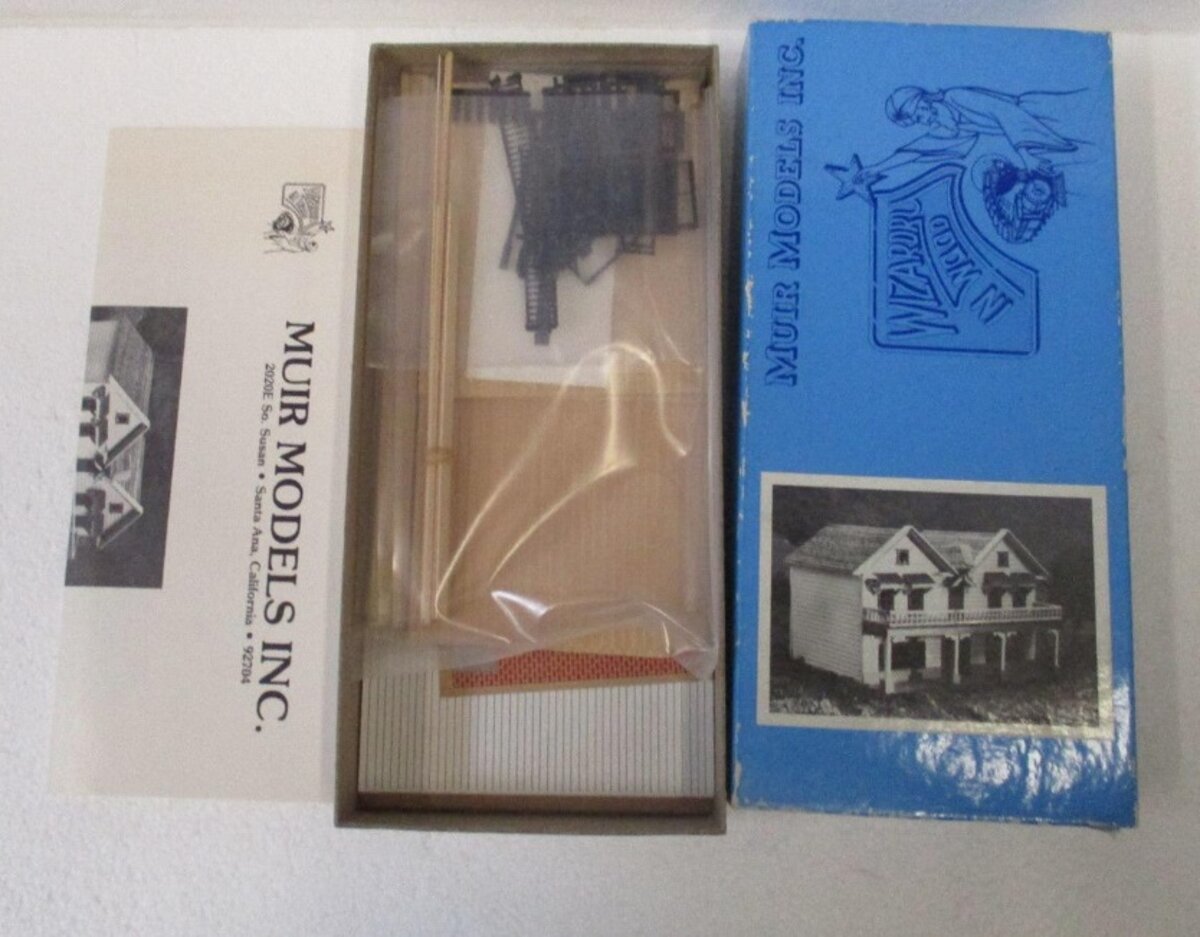Muir Models 061 HO Scale Nevada City''''s New York Hotel Building Kit ...