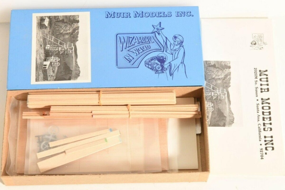 Muir Models 054 HO Scale Rand Mining Distric Kelly Mine & Refining Bui ...