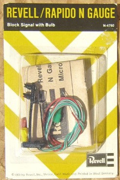Revell N-4760 N Scale Block Signal w/Bulb – Trainz