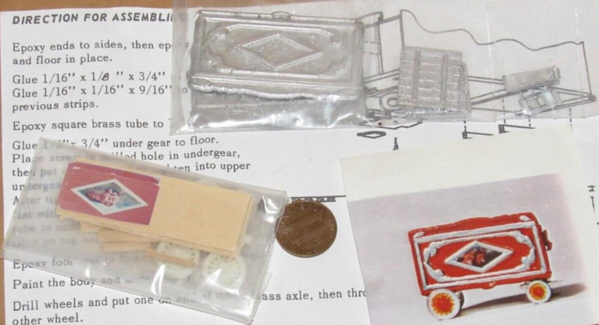 CTM 1 HO Scale Circus Lion & Tiger Tableau Wagon Kit – Trainz