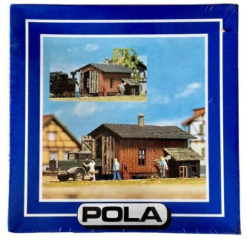 Pola 511 HO Locomotive and/or Truck Shed Building Kit – Trainz